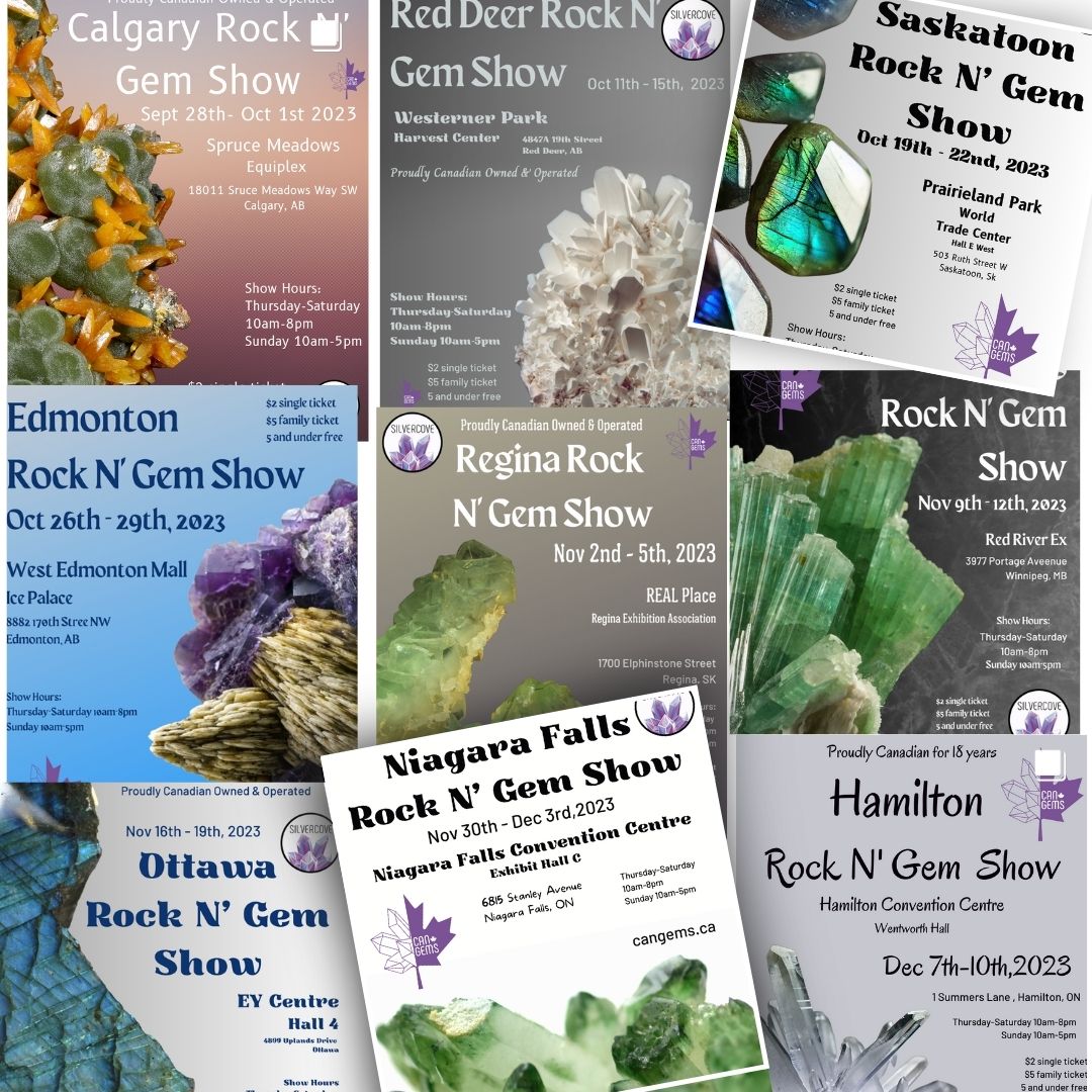 Fall Rock N' Gem Show Run!!! – Silver Cove Ltd