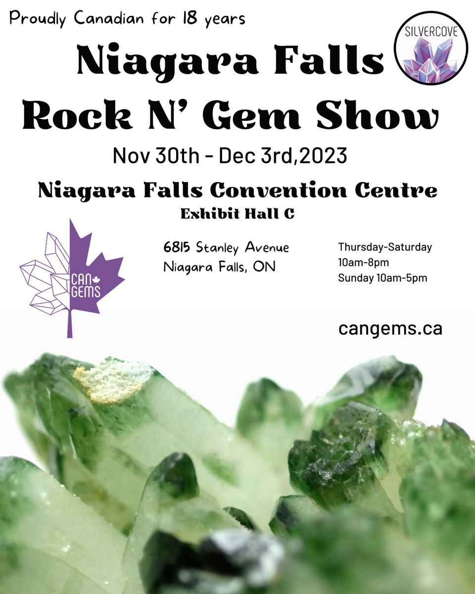 Niagara Falls Rock N' Gem Show – Silver Cove Ltd