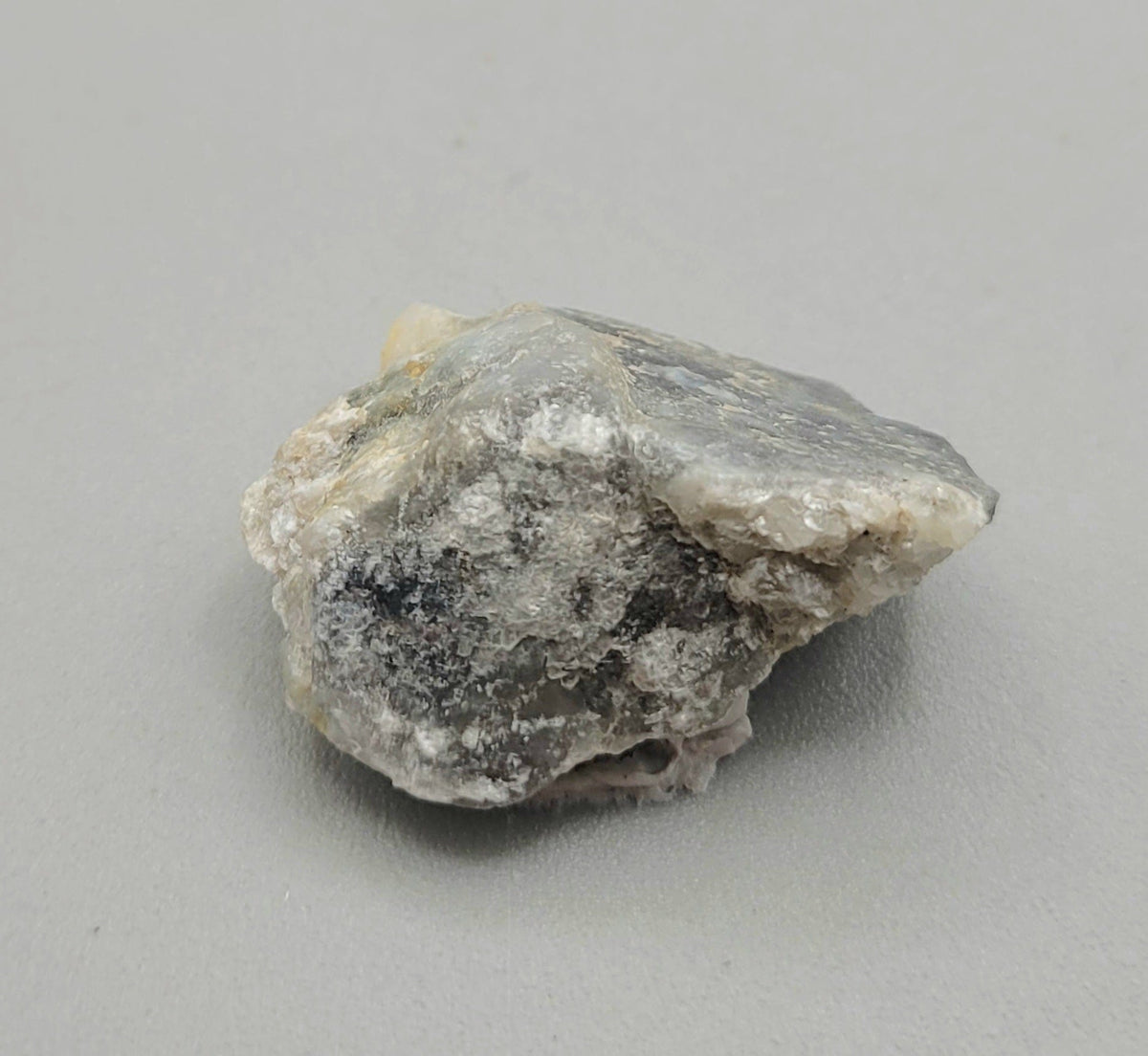 Canadian Sapphire Specimen: Silver Sheen With Trapiche Lined Blue ...