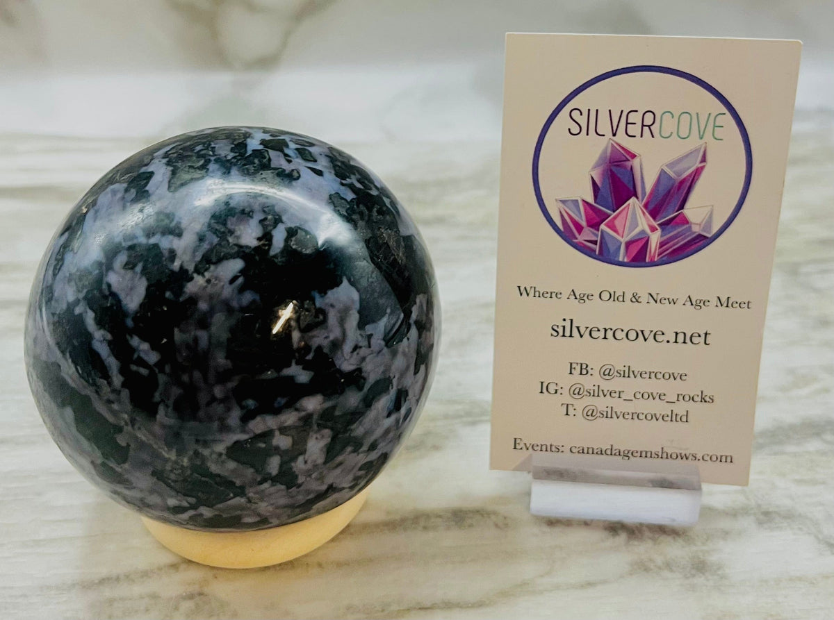 Mystic Merlinite Sphere – Silver Cove Ltd
