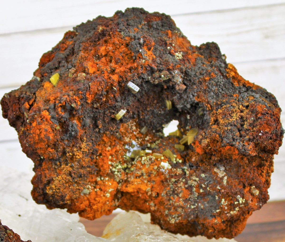 Wulfenite Specimens in Matrix – Silver Cove Ltd