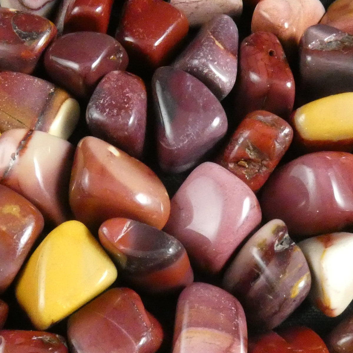 Mookite Jasper Tumbled (1 lb portion) – Silver Cove Ltd